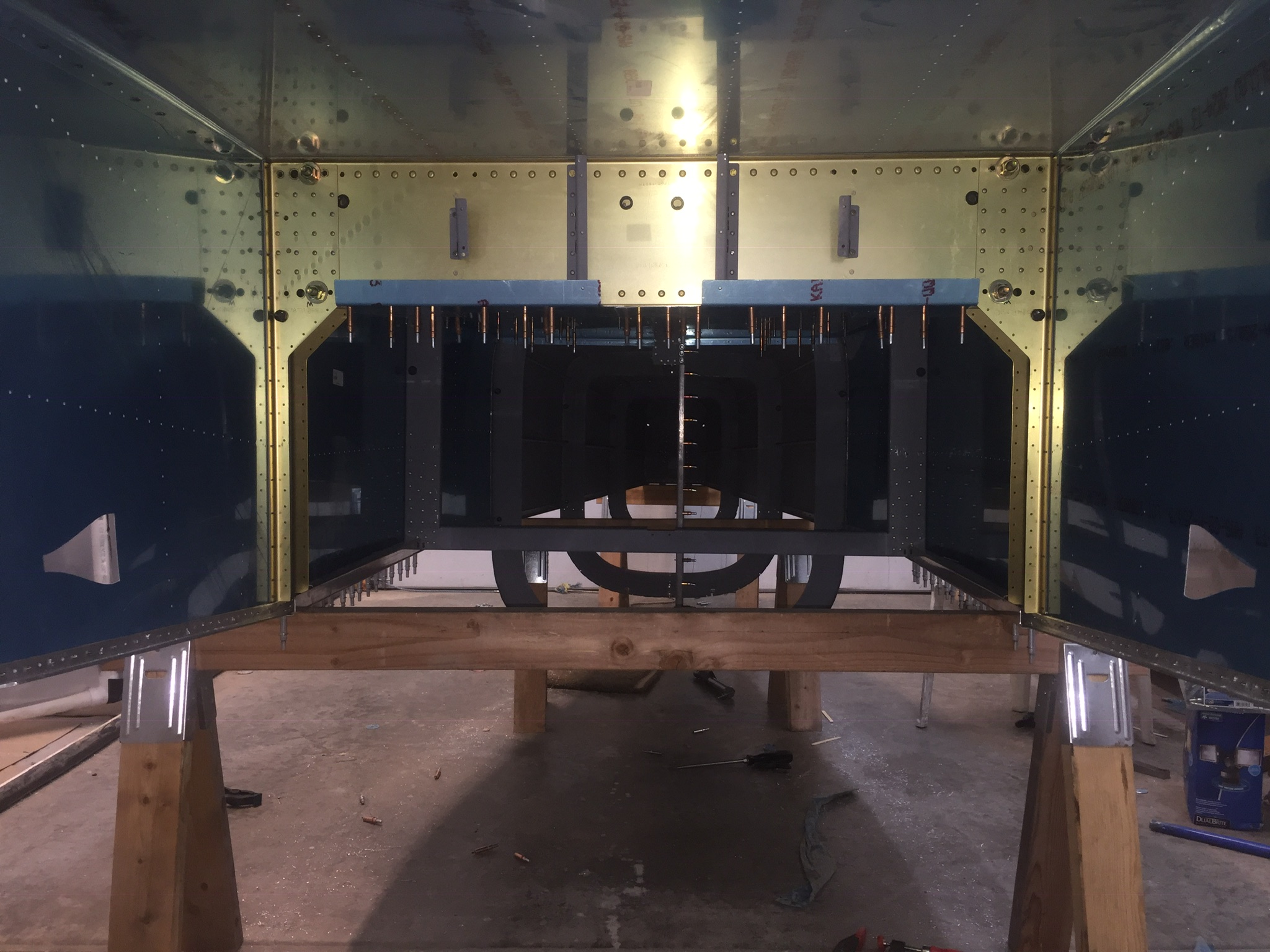 Joining the Rear and Center Fuselage Assemblies – 3 – Leonard's RV-7A Build