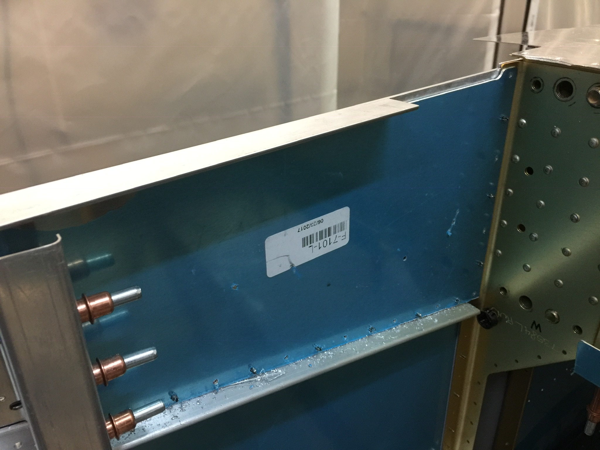 Installing the Forward Bulkheads – Leonard's RV-7A Build