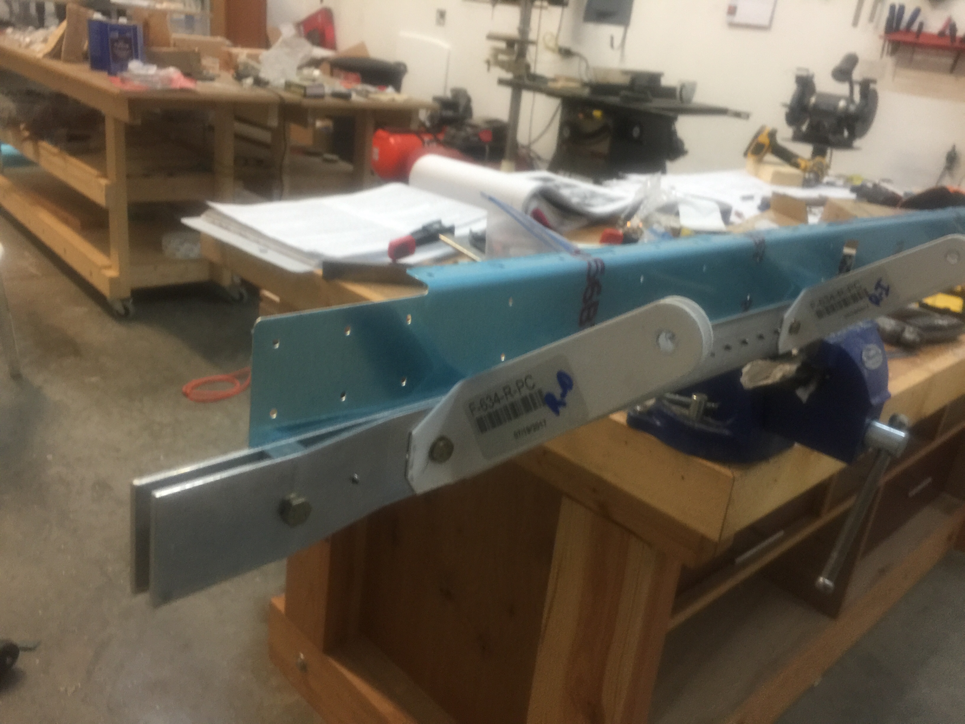 Assembling the F-705 Bulkhead – Leonard's RV-7A Build